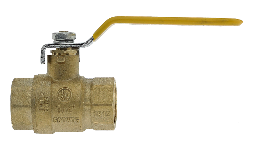 Boshart 0827-07 3/4" FPT FULL PORT BALL VALVE - 600WOG - CGA APPROVED,