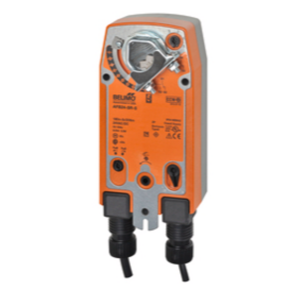 Belimo AFB24-SR-S Damper Actuator, 180 in-lb [20 Nm], Spring return, A